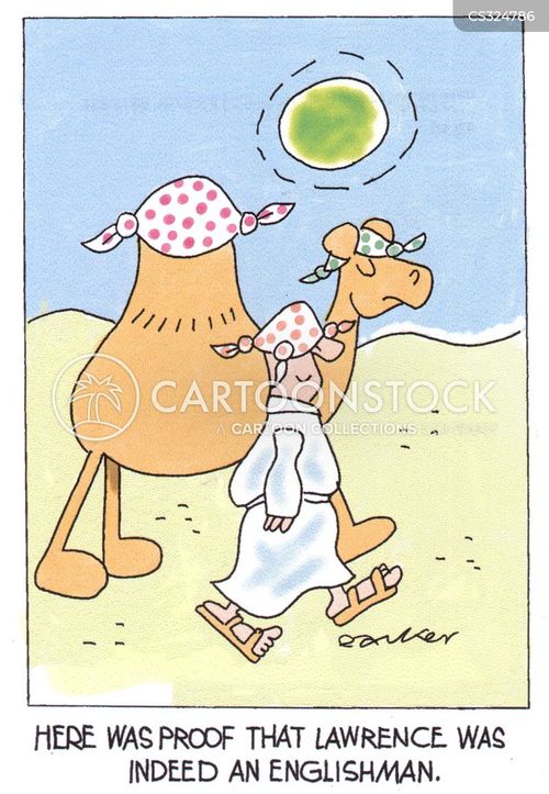 Lawrence Of Arabia Cartoons and Comics - funny pictures from CartoonStock