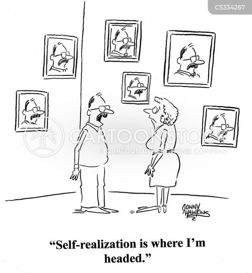Self Realization Cartoons and Comics - funny pictures from CartoonStock
