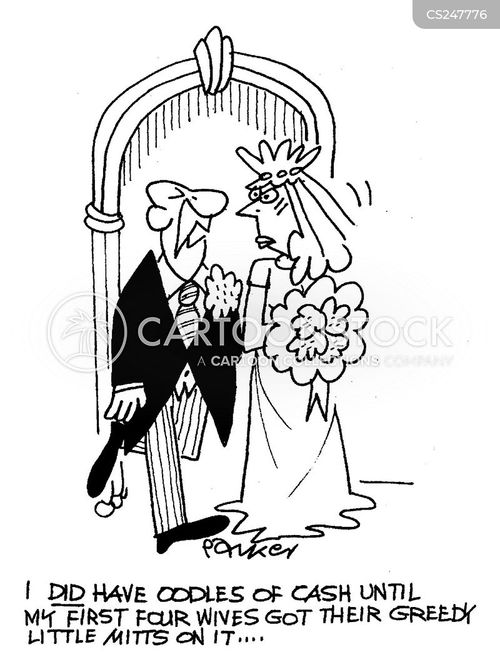 Marrying For Money Cartoons And Comics Funny Pictures From Cartoonstock