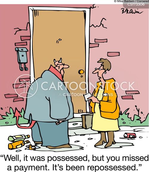 Mortgage Payment Cartoons And Comics Funny Pictures From Cartoonstock
