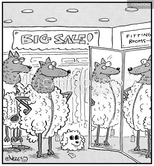 Wolf In Sheeps Clothing Cartoons And Comics Funny Pictures From Cartoonstock