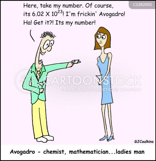 Avogadros Number Cartoons And Comics Funny Pictures From Cartoonstock 