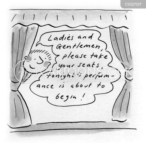 Curtain Cartoons And Comics Funny Pictures From Cartoonstock